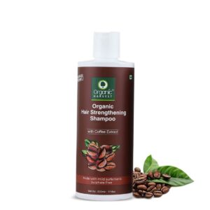 organic harvest coffee shampoo for hair fall control & hair growth, hair strengthening shampoo for women - 500ml