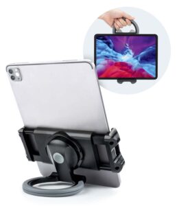 goospery compatible with ipad chromebook kindle tablet hand grip holder accessory for e-reading, drawing, video viewing compatible with ipad pro 12.9 11 10.5 air 2 2022