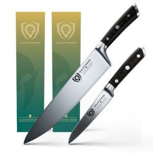 dalstrong 10" chef knife bundled with 3.5" paring knife