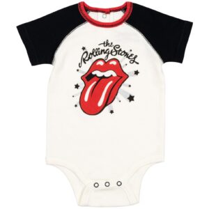 Rolling Stones Infant Baby Boys 3 Pack Bodysuits Red/Grey 24 Months