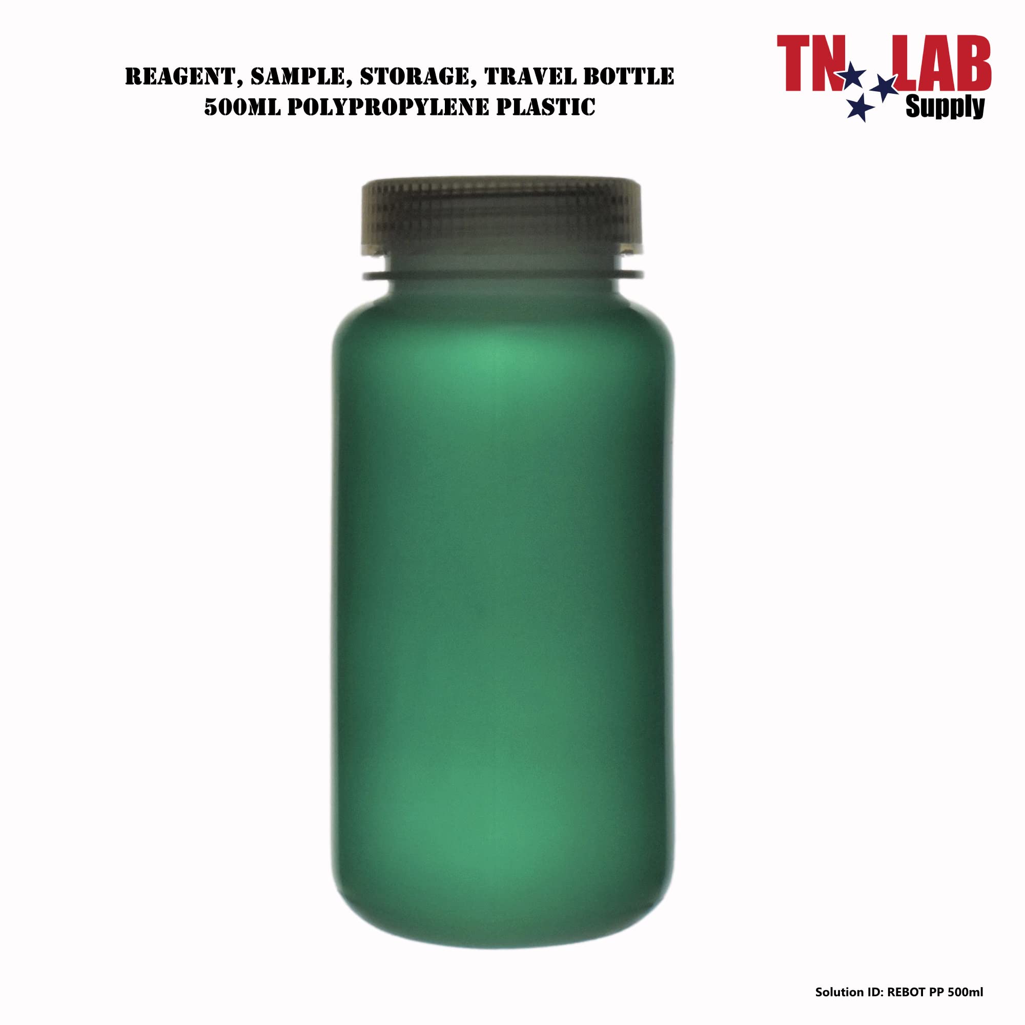 TN LAB Reagent Storage Sample Polypropylene Bottles 500ml