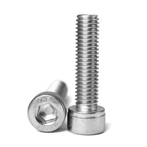 m8 x 50mm socket head cap screws bolts stainless steel 304 metric machine hex socket screw, allen hex drive, fully thread, 10pcs