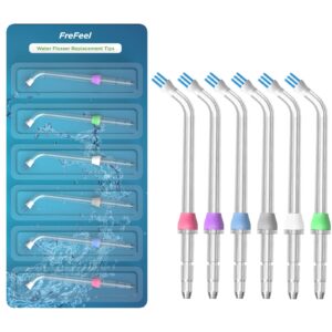 replacement heads for waterpik, replacement picks for water pik water flosser (6 plaque seeker tips)