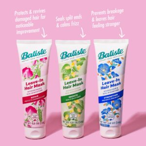 Batiste Heat Protectant For Hair & Leave In Conditioner Hair Mask, Repair and Restore Formula, Hair Conditioner for Dry or Wet Hair, Infused with vitamin E for Enhancing Haircare, 4.3oz.