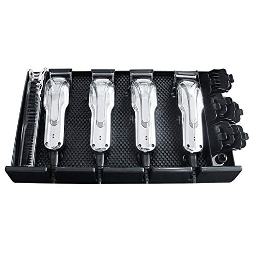 Hairdressing Tools Anti-slip Mat Electric Push Seat Electric Clipper Display Rack Hairdressing Scissors Comb Storage Box