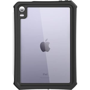 Sahara - Water-Resistant Case for iPad Mini (A17 Pro) and iPad Mini (6th Generation 2021), Black, (TB00062)