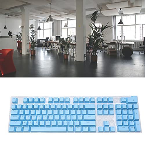 PIPL Translucent Key Cap 104pcs ABS Backlit Keycap OEM Profile Two-Color Injection Molding Key Button for Gaming Mechanical Keyboard MX Switch