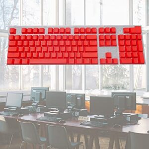 PIPL Translucent Key Cap 104pcs ABS Backlit Keycap OEM Profile Two-Color Injection Molding Key Button for Gaming Mechanical Keyboard MX Switch