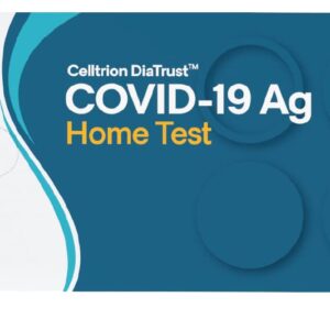 Celltrion DiaTrust COVID-19 Ag Rapid Test, 1 Pack, 2 Tests Total, FDA EUA Authorized Multiple Target OTC Test, Result in 15 Minutes Without Sending to a Lab