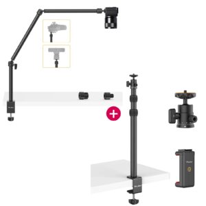 vijim ls03 camera desk mount + vijim ls08 overhead camera desk mount