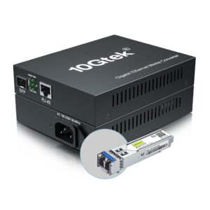 1.25g media converter, sfp slot, power inside, with a 1.25g sfp module, 20km