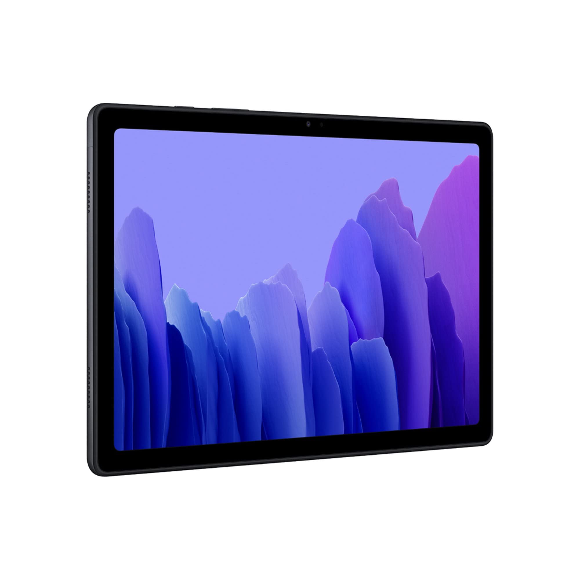 SAMSUNG Galaxy Tab A7 Tablet Computer 10.4" WUXGA+ Display 8-Core Qualcomm Snapdragon 662 3GB RAM 32GB Storage + 256GB SD Card Bluetooth v5.0 Dolby Atmos Camera Android OS Grey