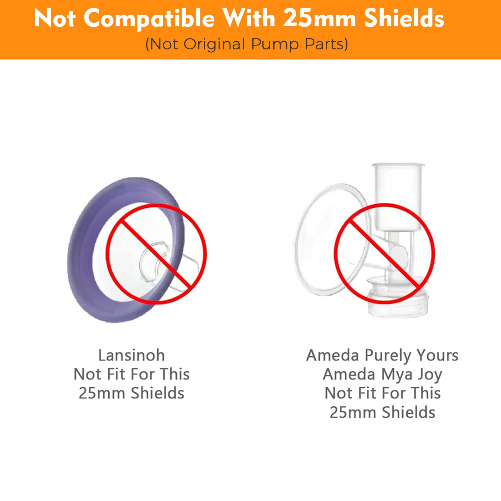 LOZAEVE 21mm Silicone Flange Insert, Reduce 24mm Flange Tunnel Down to 21mm, Medela, for Spectra, Momcozy S9 S10 S12 Pro, Paruu P10 R12 P3, kmaier, TSRETE, MomMed, NaNaLazy, NIRGU, Onlyeah, MomWills