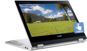 acer chromebook spin 311 11.6" hd convertible 2-in-1 touchscreen laptop, mediatek mt8183, 4gb ram, 32gb emmc, chrome os