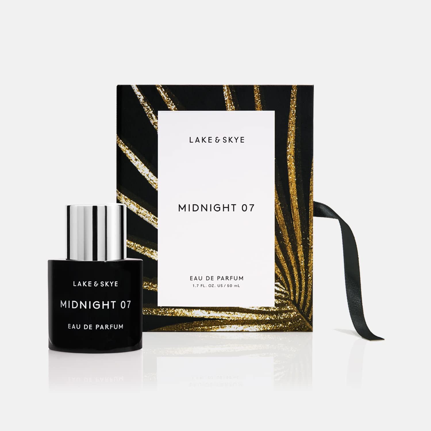 Lake & Skye Midnight 07 Eau de Parfum, Long Lasting Fragrance, 1.7 fl oz (50 ml) - Spicy, Fruity, Floral