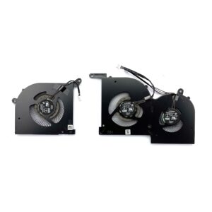 cpu+gpu cooling fan replacement for msi gs66 ws66 stealth 10sd 10se 10sf 10sfs 10sgs,10ug 10uh 10ue ms-16v1 ms-16v2 ms-16v3 bs5005hs-u4q bs5005hs-u4j 16v1-g-cw 16v1-g-ccw dc5v 1.0a fan pair fans