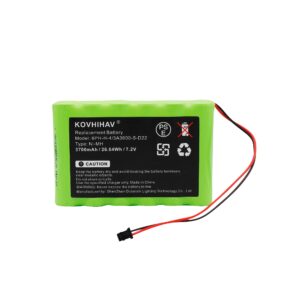 replacement battery for dsc 6ph-h-4/3a3600-s-d22,compatible with adt impassa wireless alarm systems dsc impassa 9057 wireless control panel 3700mah