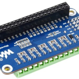 High-Precision AD HAT ADS1263 10-Channel 32-Bit ADC SPI Bus Low Noise Low Temperature Drift,for Raspberry Pi 4B/3B+/3B/2B/Zero/Zero W/Zero WH/2W and Jetson Nano