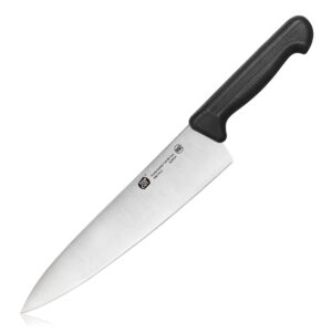 new star foodservice top cut 1029260 swedish 14c28n steel chef knife, 10-inch