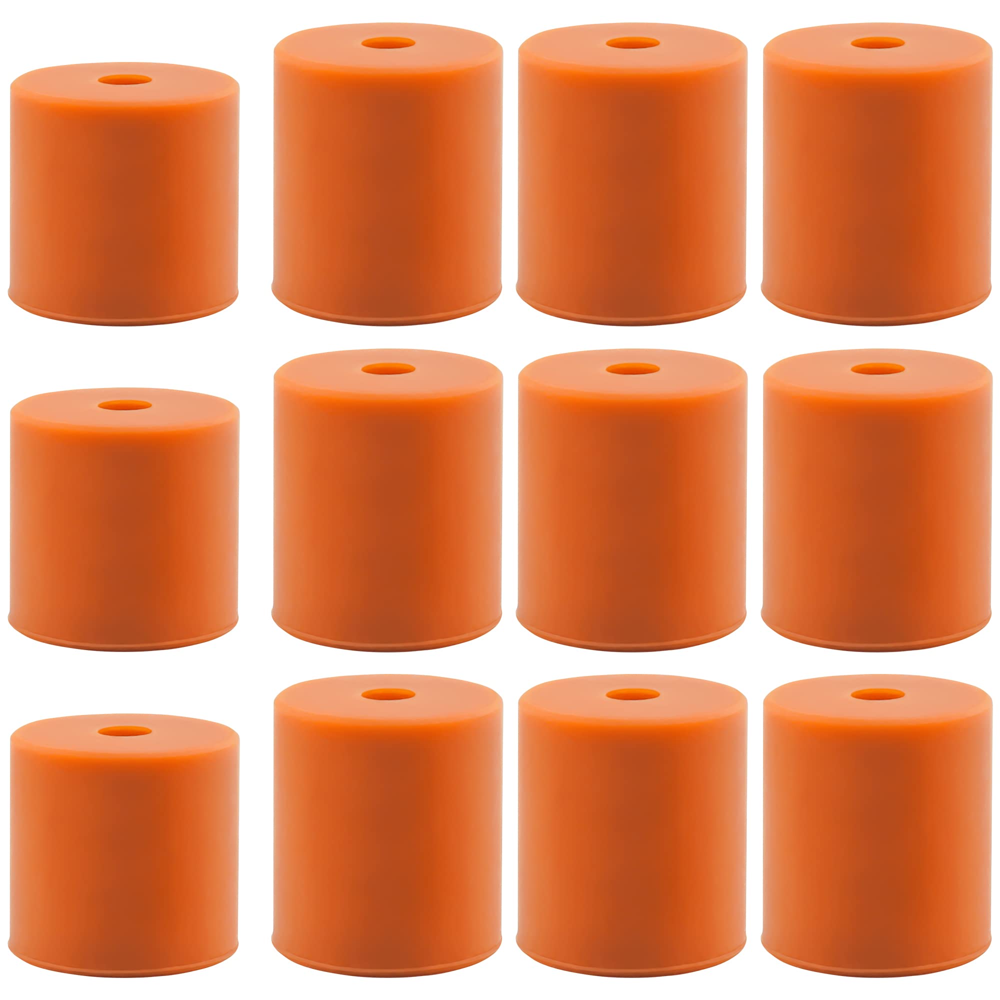 Park Sung 3D Printer Heat Bed Leveling Parts,Silicone Column Solid Mounts,Leveling Spring Replacement Part (12 Pack)