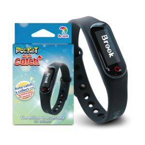 brook pocket auto catch plus - upgraded version of auto catch, auto spin and catching pocket monsters, collecting items, wristband bracelet accessory