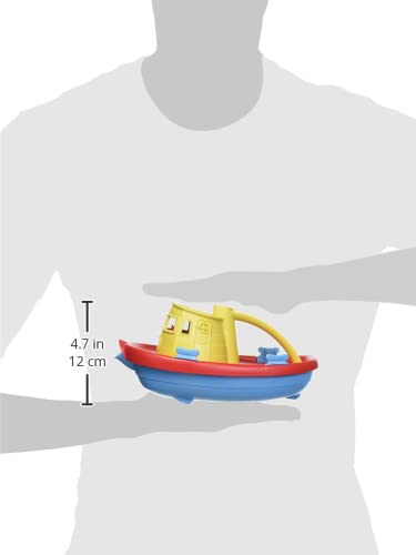 Green Toys Tug Boat Yellow - CB2