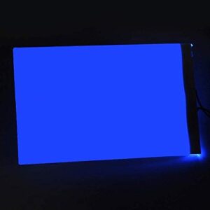 ZYM119 LDTR-CD01 DIY Blue Light LED Display Backlight Board Light Guide Panel LGP for Circuit Board