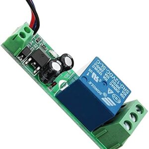 ZYM119 12V One Channel Capacitive Touch Key Sensor Module Computer Power Button with Relay Self-Locking Function Module Accessories Circuit Board