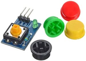 zym119 3~6v independent key touch button module with led power indicator for circuit board