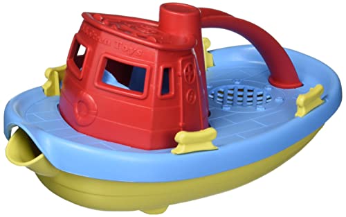 Green Toys Tug Boat Red - CB