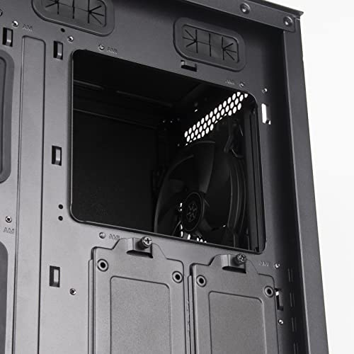 SilverStone Technology SETA Q1 Silent Mid Tower Case with Soundproofing, SST-SEQ1B