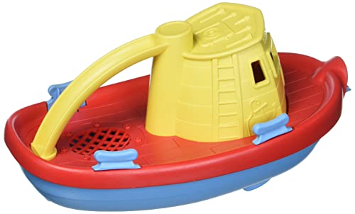 Green Toys Tug Boat Yellow - CB2