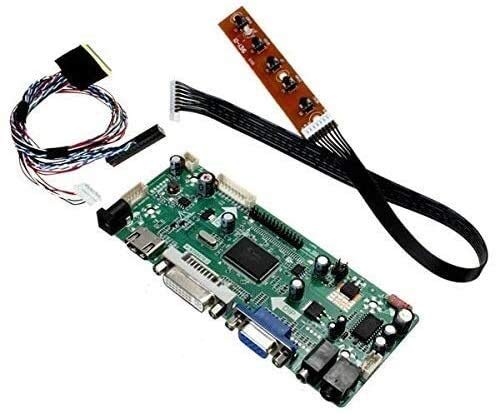 ZYM119 LCD Controller Board 40P 8-bit HD DVI VGA Audio PC Module Kit for B156XW02 15.6 Inch Display Circuit Board