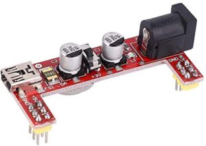 zym119 b10 2 channel 5/3.3v red bread board power module input 6.5~12v dc, for industrial electronic components (excluding breadboard) spot steuermodul circuit board