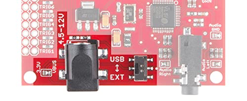 SparkFun MP3 Trigger - 18 Trigger inputs to Alternate Functions Random & sequential Track Selection Transport Controls Even Volume up/Down Real-Time Volume Control Full-Duplex Serial Control