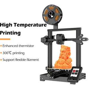 Voxelab Upgraded Aquila X3, FDM 3D Printer 25-Point Auto Leveling and Removable Magnetic PEI Steel Platform, Speed up to 200mm/s, 220×220×250mm Printing Size (Aquila S2)