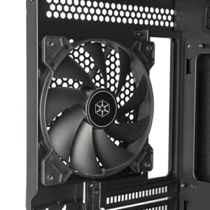 SilverStone Technology SETA Q1 Silent Mid Tower Case with Soundproofing, SST-SEQ1B