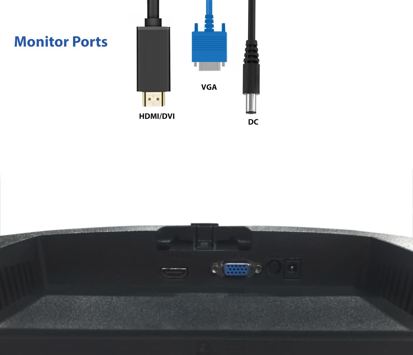 MTG Bundle 24" inch1080p LCD Monitor - Full HD, 75Hz, 3ms, VESA Mountable, USB C Docking Station 10 in 1 Hub (Power Adapter not Included) for Windows and Mac, with MTG Wireless Keyboard and Mouse