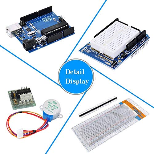 ZYM119 Microcontroller Learning kit for Starter to Master with 24 Interactive Lessons for Circuit Board