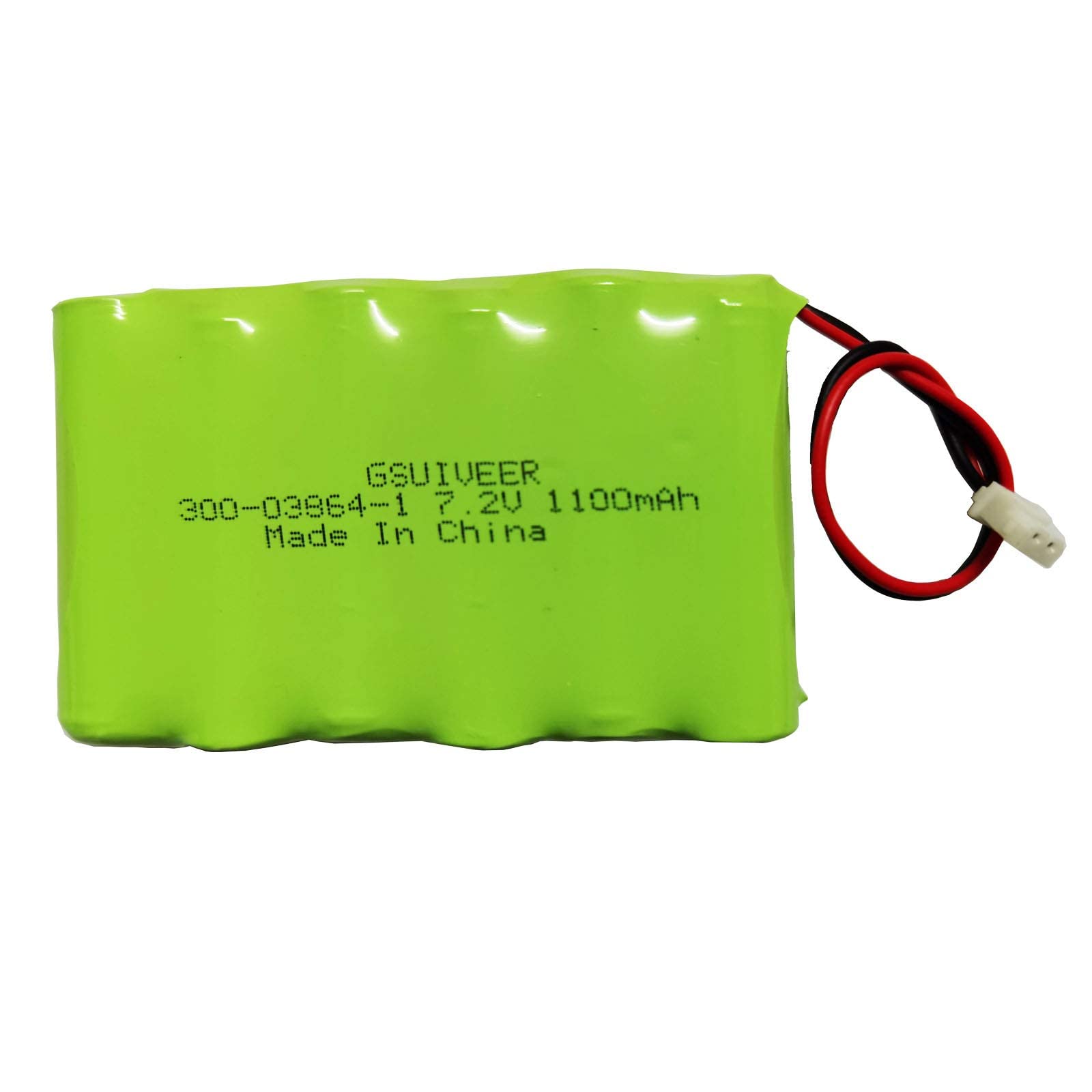 GSUIVEER 300-03864-1 Battery 7.2V 1100mAh and 300-06868 7.2V 600mAh Battery