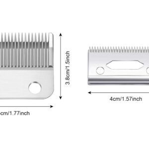 ROMONIX Adjustable Clippers Blades, 2 Hole Hair Trimmer Replacement Blade for Romonix RM-101