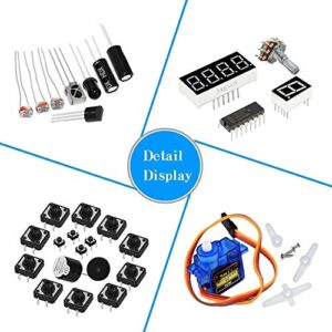 ZYM119 Microcontroller Learning kit for Starter to Master with 24 Interactive Lessons for Circuit Board