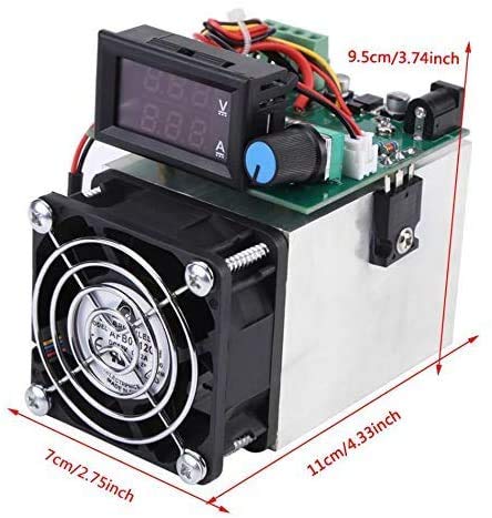 ZYM119 Electronic Load 0-10A 100W DC 12V Discharge Battery Capacity Tester Testing Module High Speed Fan Electronic Load 100W Circuit Board