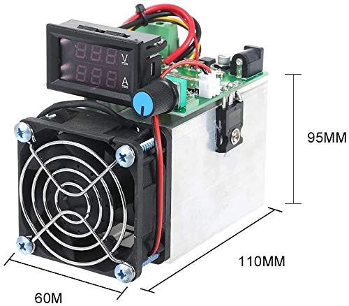 ZYM119 Electronic Load - 12V 100W Electronic Load Discharge Digital Battery Capacity Tester Testing Module Dc Circuit Board