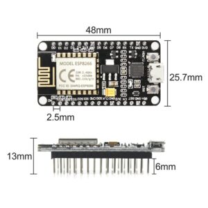 KeeYees 3PCS ESP8266 WiFi Development Board with 5PCS Mini ESP8266 WiFi Development Board