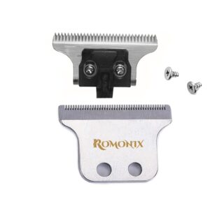 romonix adjustable zero cut blades, 2 hole hair trimmer replacement blade for romonix rm-202