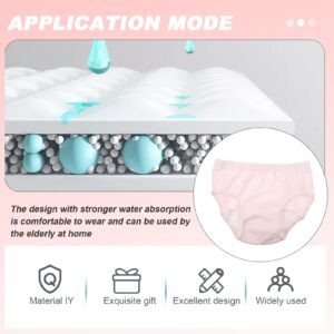 Healifty Adult Diapers Cotton Underwear Leak Diapers Adult Cloth Diaper Cover Active Waterproof Leakproof Pants for Adults Elderly M