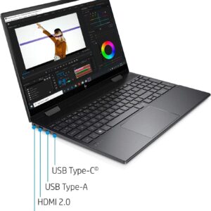 HP Envy x360 Touchscreen 2-in-1 Laptop, 15.6" FHD IPS Touchscreen, 8 Core AMD Ryzen 7 5700U 4.3 GHz, Wi-Fi 6, Backlit KB, USB-C, Fingerprint, 11.5 hr Battery Life, Win 10 (16GB RAM | 1TB PCIe SSD)