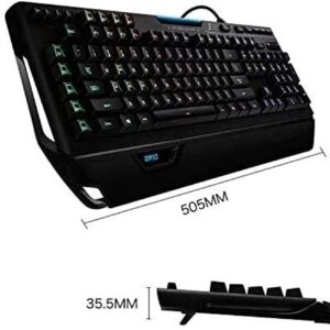 SPLD Gaming Keyboard and Mouse, Backlit USB Keyboard, Ergonomic Gaming English-Russian Keyboard