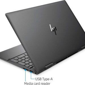 HP Envy x360 Touchscreen 2-in-1 Laptop, 15.6" FHD IPS Touchscreen, 8 Core AMD Ryzen 7 5700U 4.3 GHz, Wi-Fi 6, Backlit KB, USB-C, Fingerprint, 11.5 hr Battery Life, Win 10 (16GB RAM | 1TB PCIe SSD)